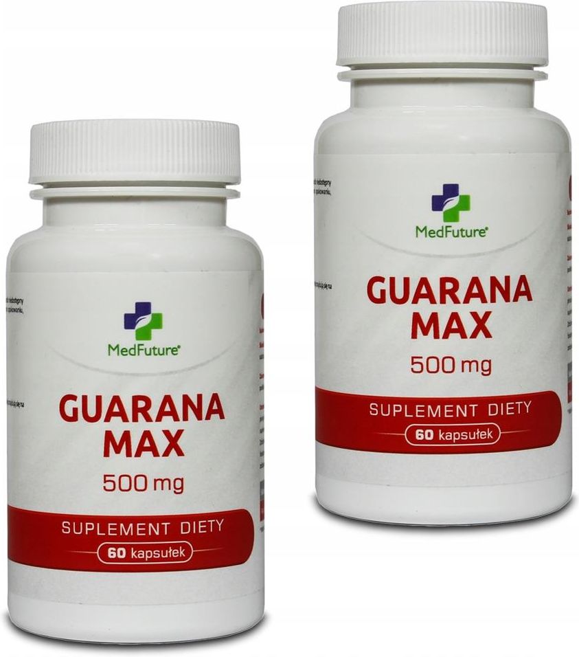 Medfuture Guarana Max 500 Mg Pobudzenie Energia 120Kaps. - Opinie i ...
