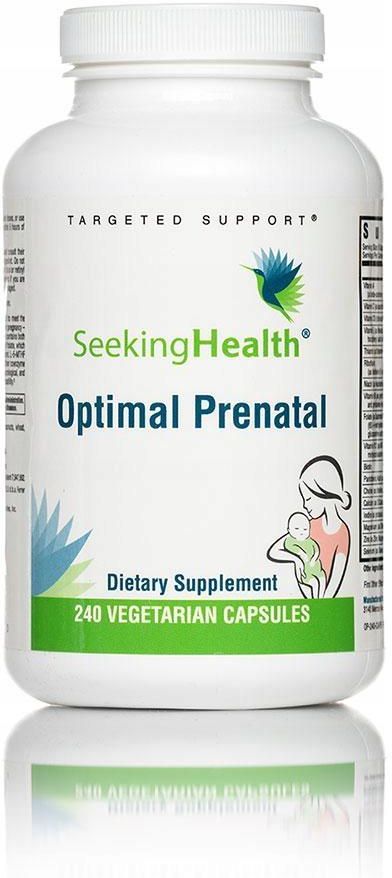 Seeking Health Optimal Prenatal 240Kaps - Opinie i ceny na Ceneo.pl