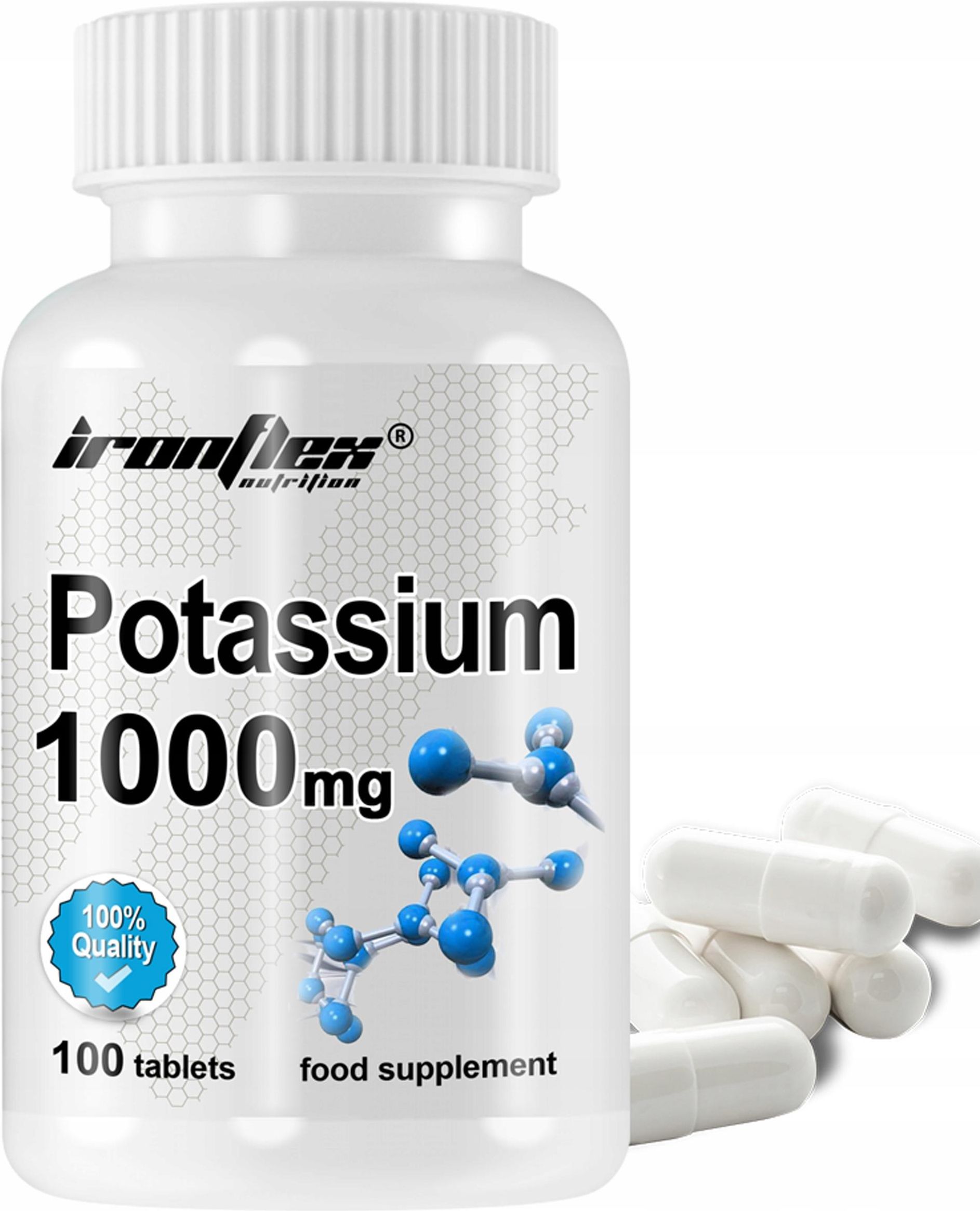 Ironflex Potassium 100Tabl - Opinie i ceny na Ceneo.pl