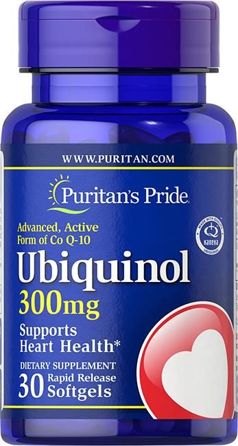 Puritan'S Pride Ubichinol Ubiquinol Q10 300 Mg 30kaps - Opinie i ceny ...