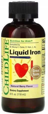 Childlife Liquid Iron 118ml - Opinie i ceny na Ceneo.pl