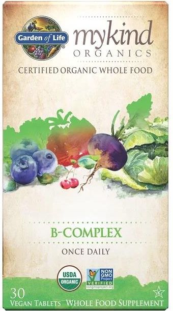 Garden Of Life Mykind B Complex 30Tabl - Opinie i ceny na Ceneo.pl