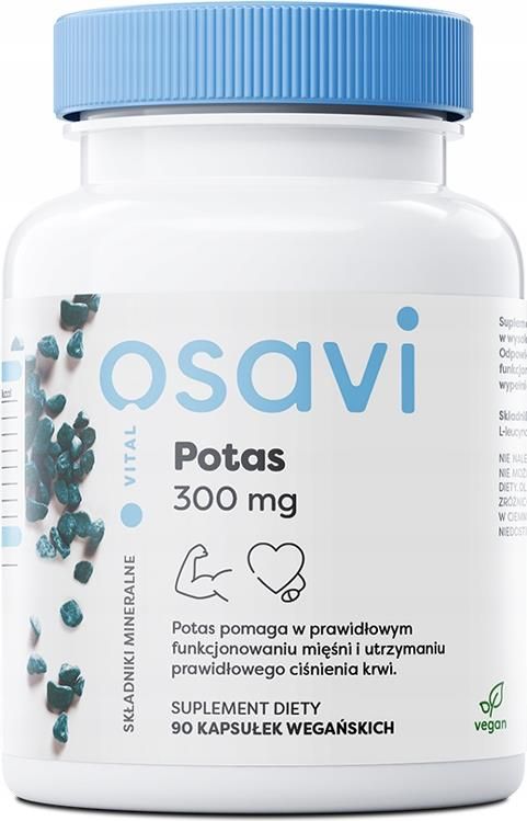 Osavi Potas 300Mg 90kaps - Opinie i ceny na Ceneo.pl