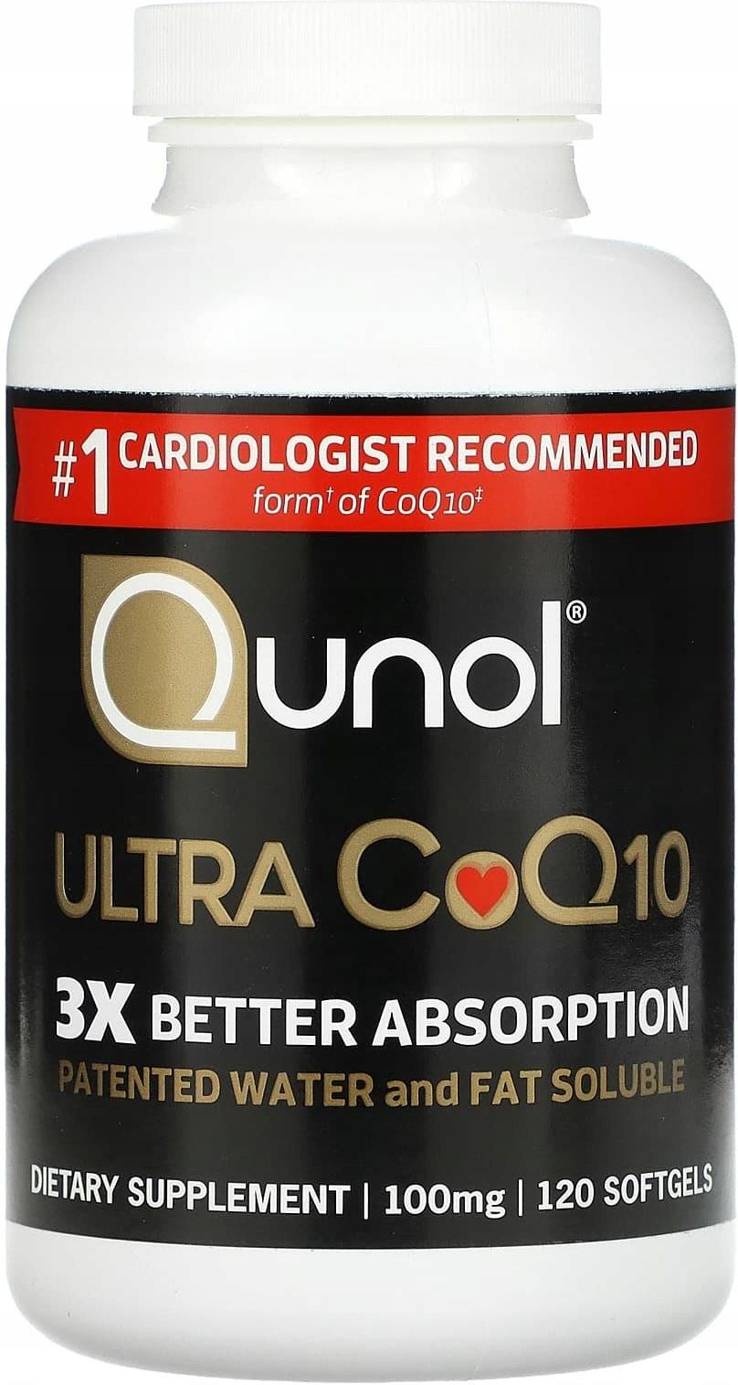 Qunol Ultra Coq10 100 Mg 120kaps - Opinie i ceny na Ceneo.pl