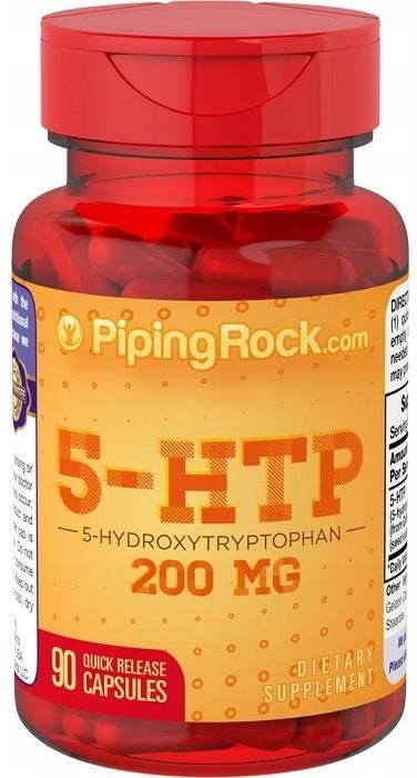 Piping Rock 5 Htp 200Mg 90Kaps - Opinie i ceny na Ceneo.pl