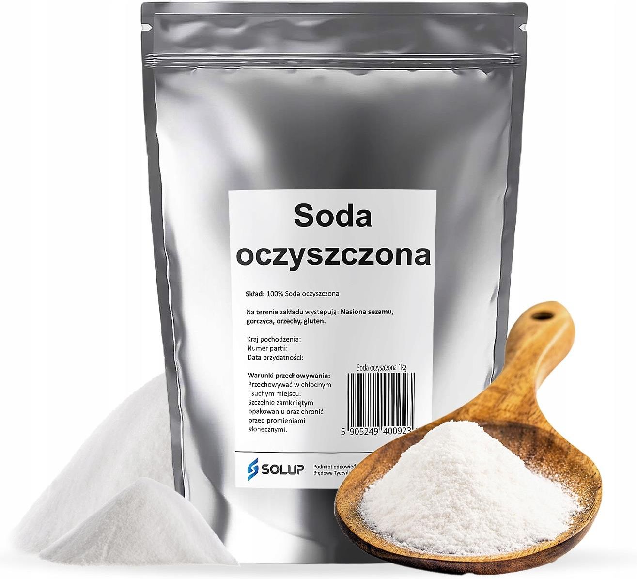 Solup Soda Oczyszczona Wodorowęglan Sodu Czda 3Kg - Opinie i ceny na ...