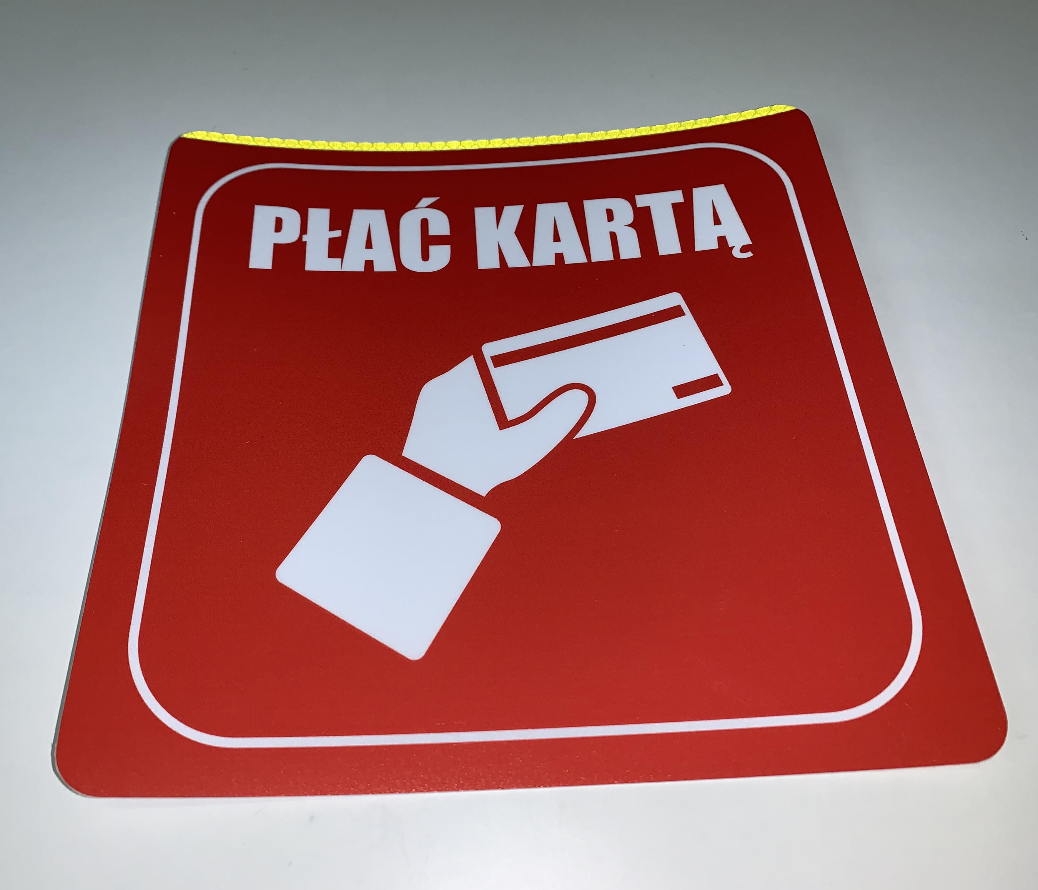 Graphicar Tabliczka Informacyjna Płatność Tylko Kartą 20Cm - Ceny i ...
