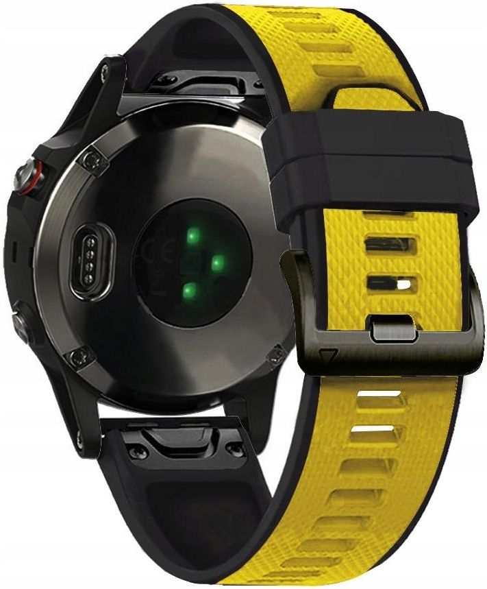 E-Inventory Pasek Quickfit Garmin Fenix 5 6 7 Pro Solar Żółty - Opinie ...