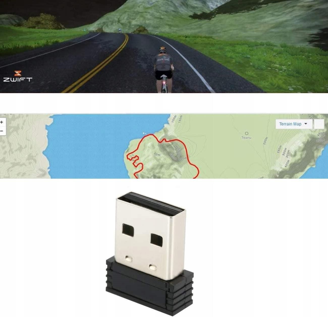 Antena Usb Ant+ Stick Do Zwift Tacx Wahoo Elite Czarny - Opinie i ceny ...
