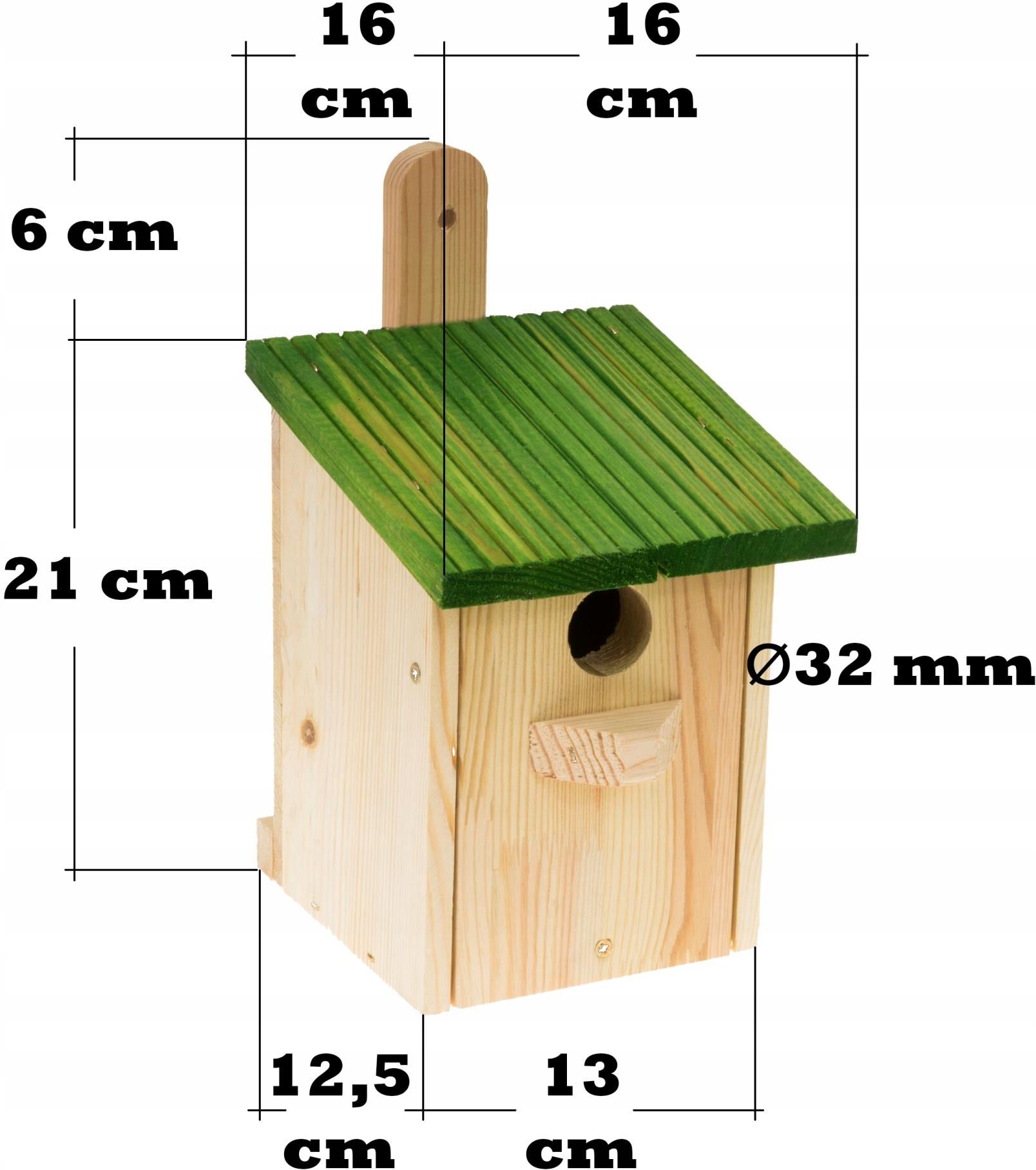 Budka Lęgowa Dla Ptaków Sikorki Zestaw 4szt. 4XNB11NZ - Ceny i opinie ...