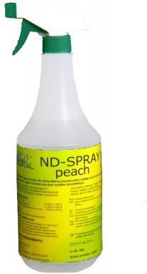 ND Spray neutral - Płyn do dezynfekcji powierzchni 1L (bez pompki ...