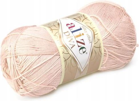 Alize Włóczka Diva 382 Pudrowy 8697678 - Ceny i opinie - Ceneo.pl