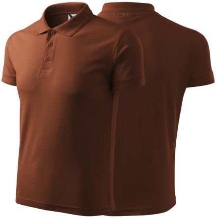 Malfini Koszulka Czekoladowa Polo Z Logo Na Sercu Męska Z Nadrukiem ...