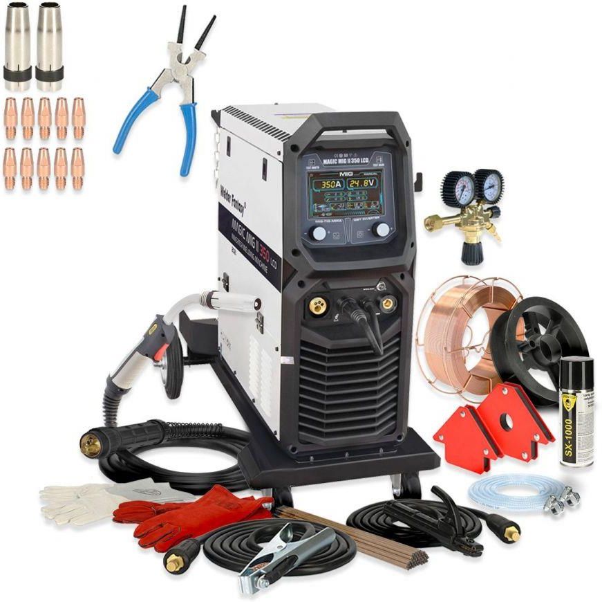 Spawarka Welder Fantasy Spawarka Magic Mig Ii 350 Lcd Zestaw Pakiet ...