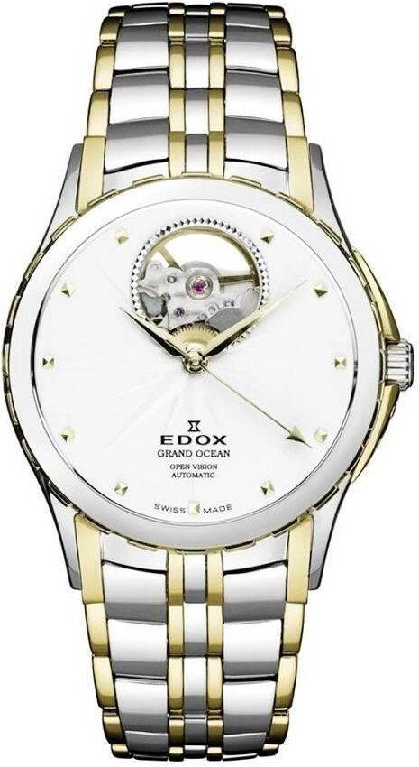 Edox Automatic Grand Ocean Open Heart 85013-357J-AID - Zegarki Damskie ...