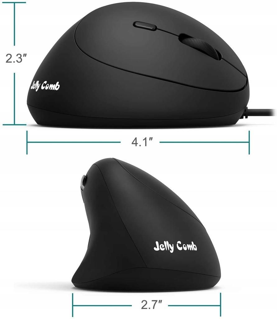 Mysz Jelly Comb WGSB-009B czarna - Opinie i ceny na Ceneo.pl