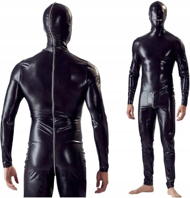 Skanfashion Męski Kombinezon Bdsm Otwarty Zentai Fetysz L - Ceneo.pl