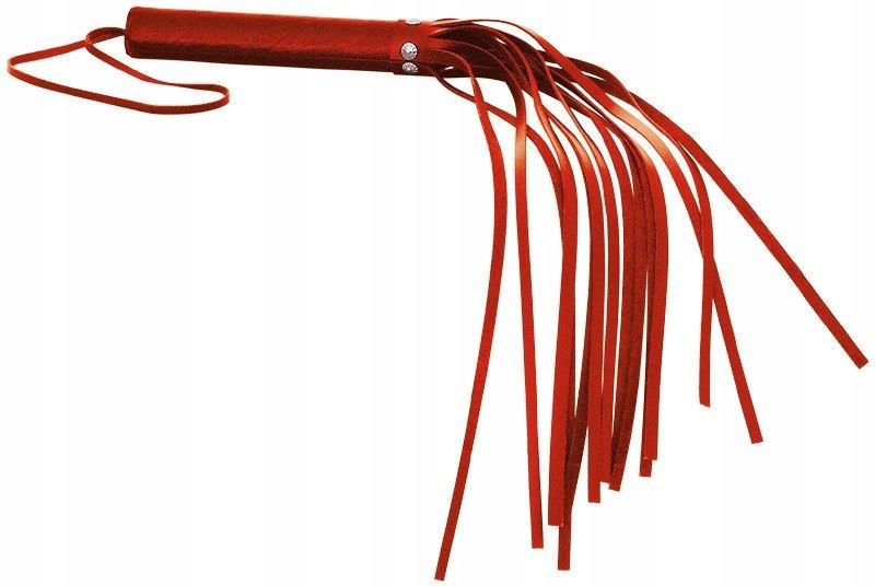 Leder Bat Skórzany Duży Czerwony 8009 Pejcze Bdsm (8009RED) - Ceneo.pl
