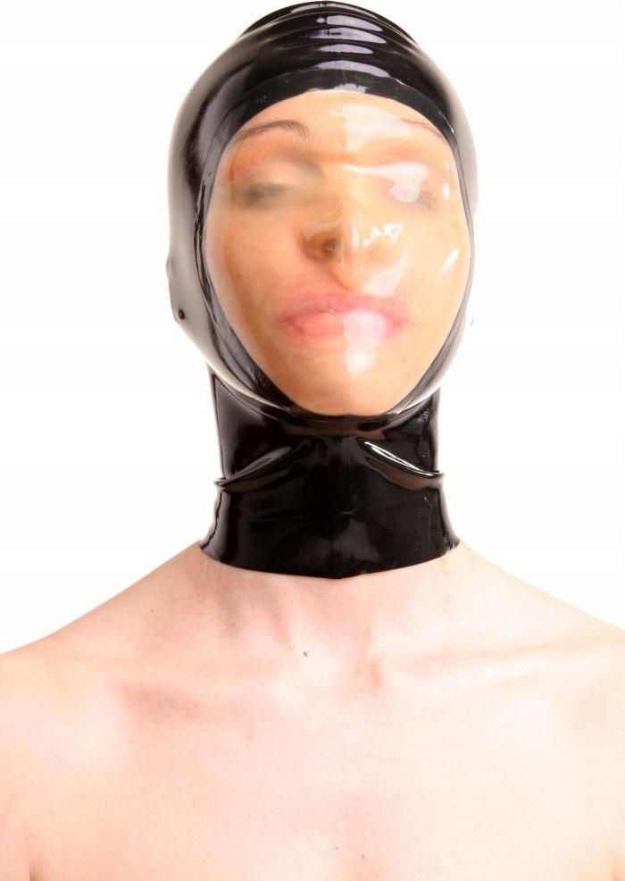 Anita Berg Maska lateksowa z zamkiem suwakiem lateksu Bdsm (AB4200Z0323) - Ceneo.pl