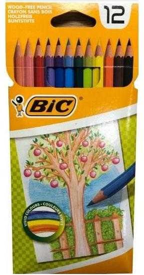 Bic Kredki Evolution Bezdrzewne Niełamliwe 12 Kolorów - Ceny i opinie - Ceneo.pl