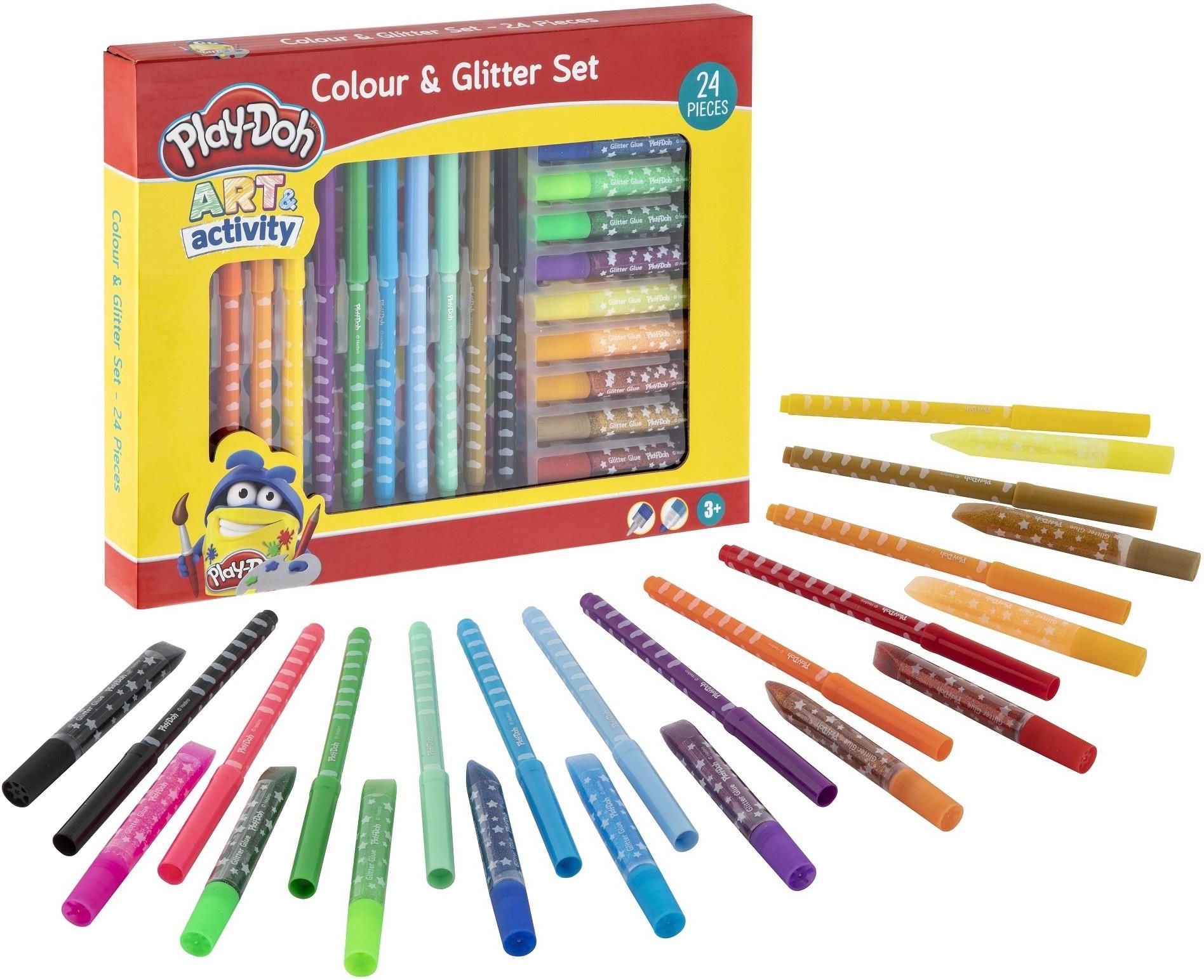 Grafix Play-Doh Kolorowe Mazaki I Brokat 24 Elementy - Ceny i opinie ...