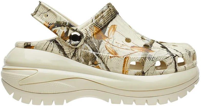Klapki Crocs Realtree Edge Mega Crush Clog 208260-2Y2 - beżowe - Ceny i ...