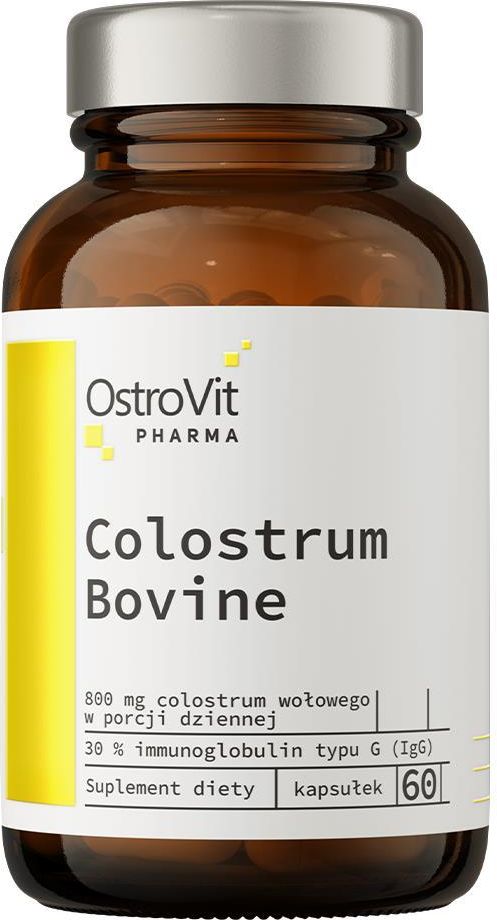 Ostrovit Pharma Colostrum Wołowe 60kaps - Opinie i ceny na Ceneo.pl