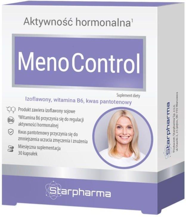 Starpharma Meno Control 30 kaps - Opinie i ceny na Ceneo.pl