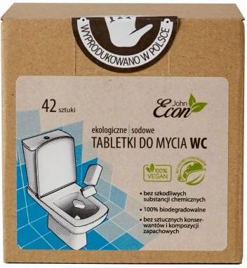 John Econ Tabletki Do Mycia Wc Ekologiczne 42Szt. - Opinie i atrakcyjne ...