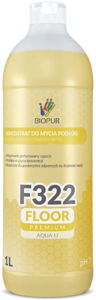 Biopur Płyn Do Mycia Podłóg F322 Premium 1L Aqua U - Opinie i ...