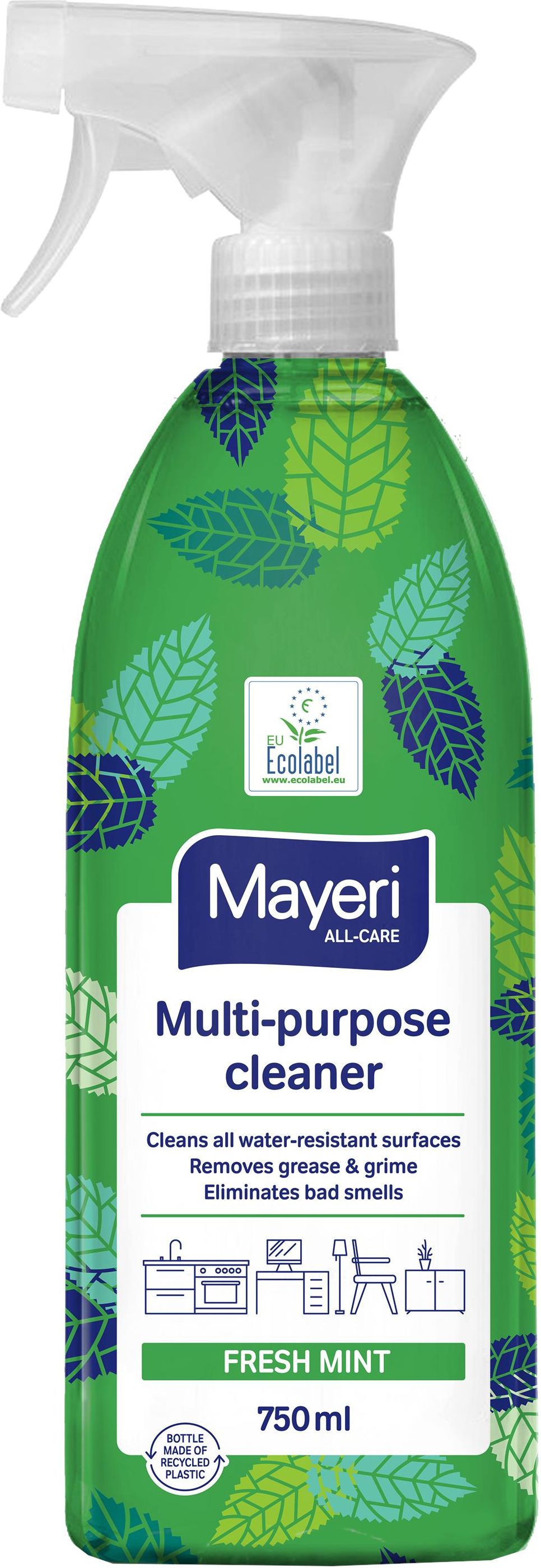 Mayeri Spray Do Czyszczenia Uniwersalny Mint All Care 750Ml - Opinie i ...