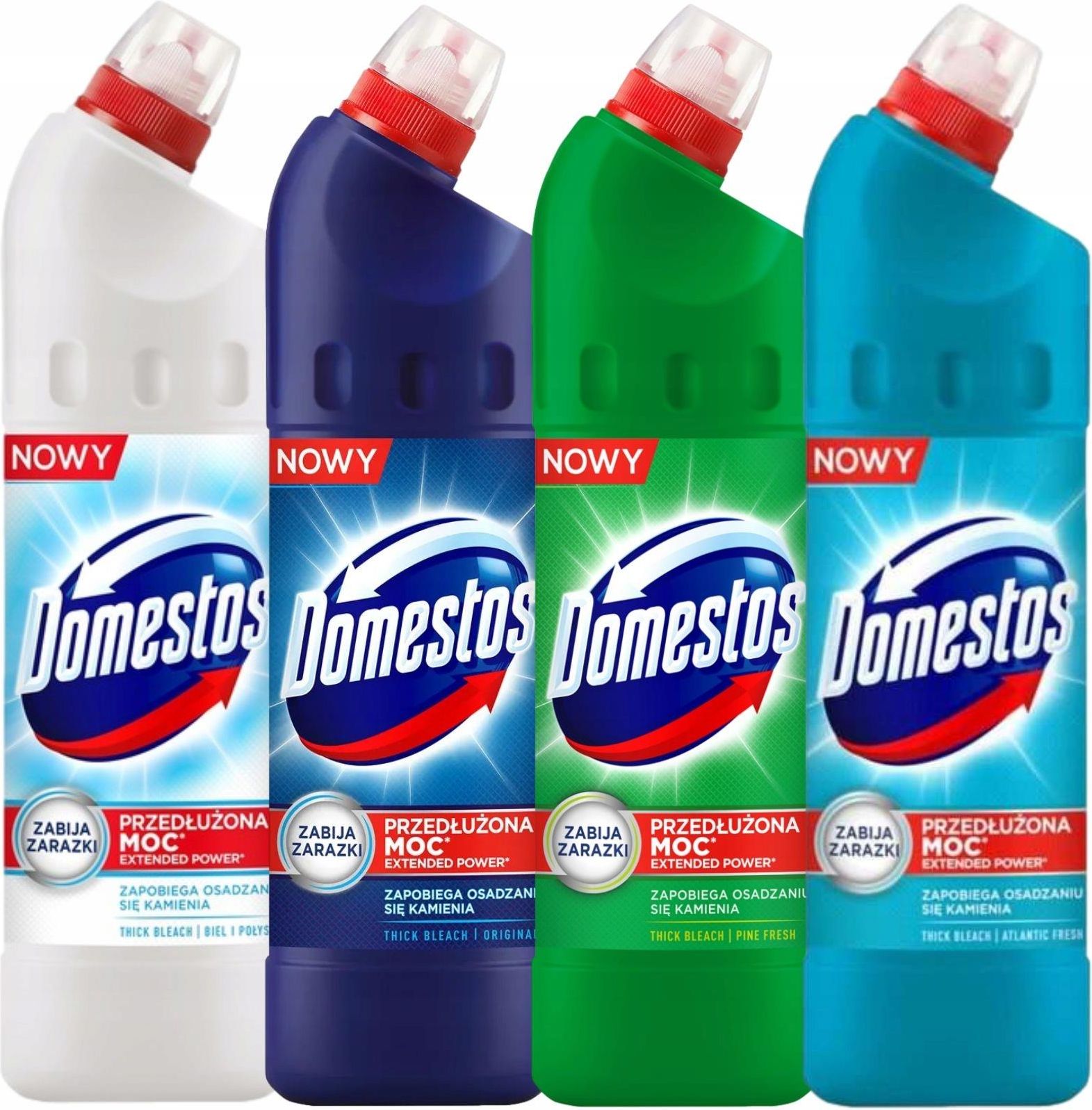 Domestos 4X Mix Zestaw Wc Żel Toalety Chlor 750Ml - Opinie i atrakcyjne ...