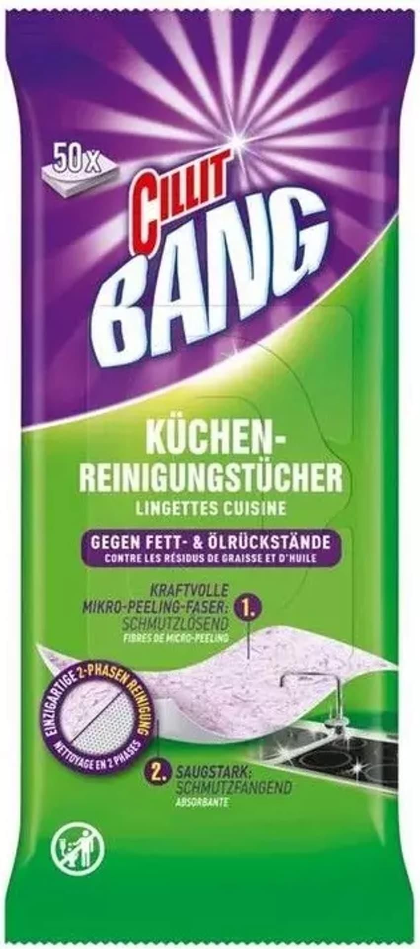 Cillit Bang Chusteczki Czyszczące Do Kuchni 50Szt. De - Opinie i ...
