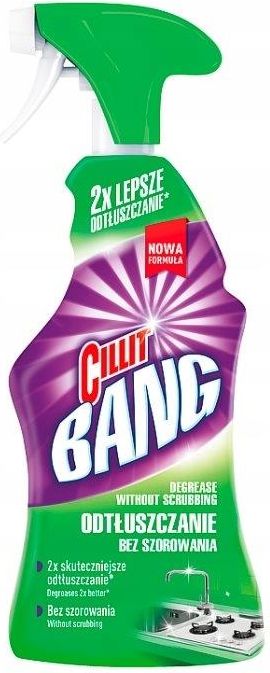 Cillit Cilit Bang Spray Zero Tłuszczu Mocny 750Ml - Opinie i atrakcyjne ...