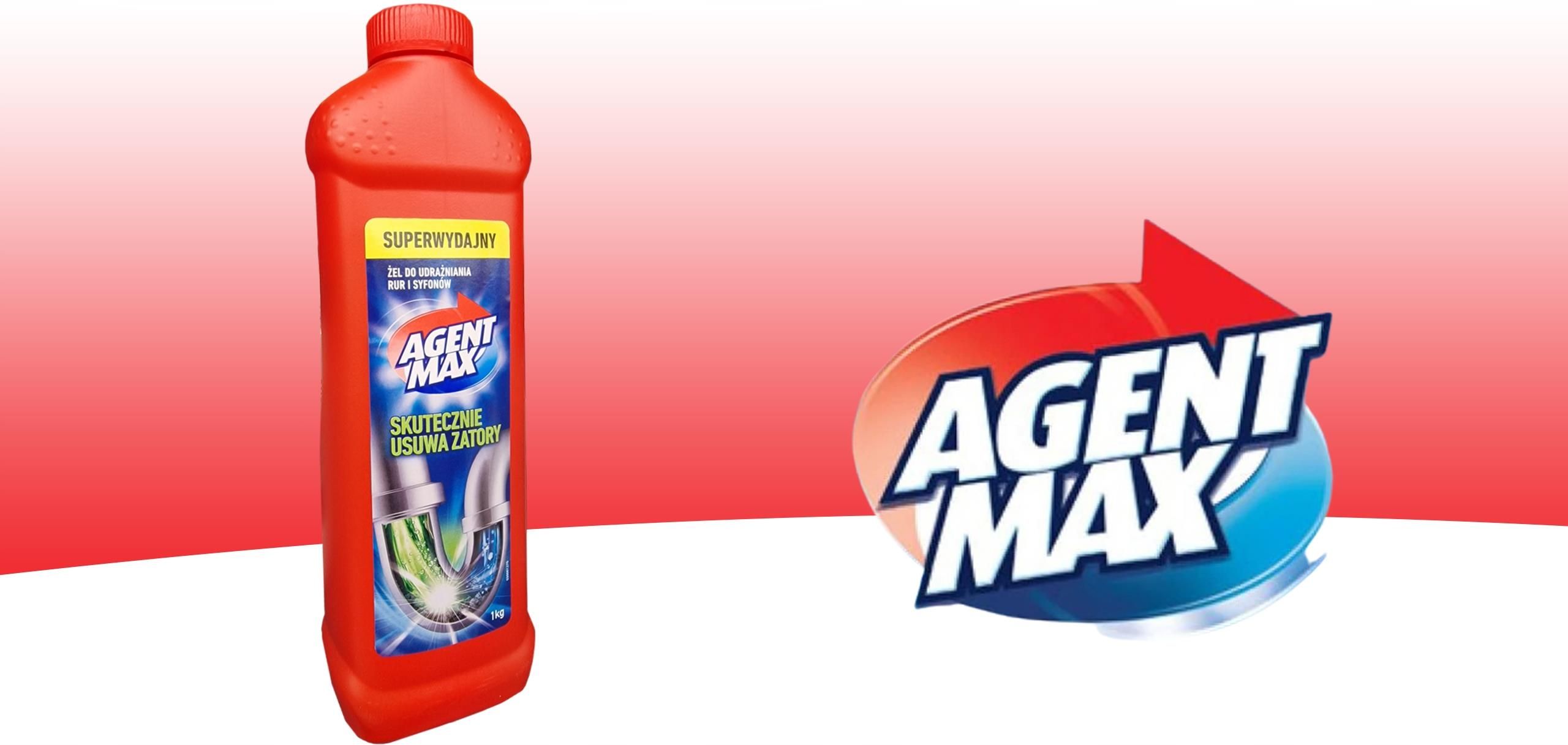 Agent Max Żel Do Udrażniania Udrażniacz Rur 1Kg - Opinie i atrakcyjne ...