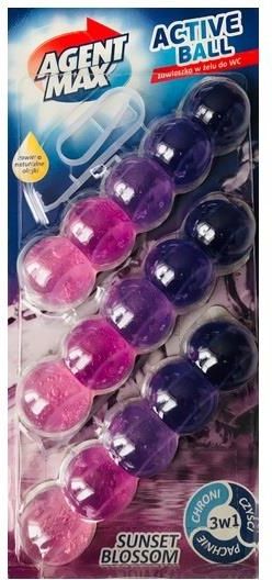 Agent Max Zawieszka Do Wc Active Ball 3X35G Sunset - Opinie i ...