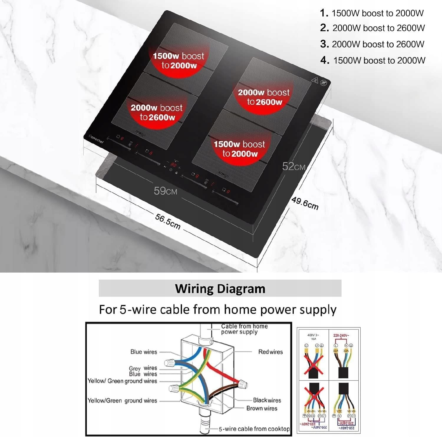 Płyta elektryczna Bora PKAS3FIAB - Ceneo.pl