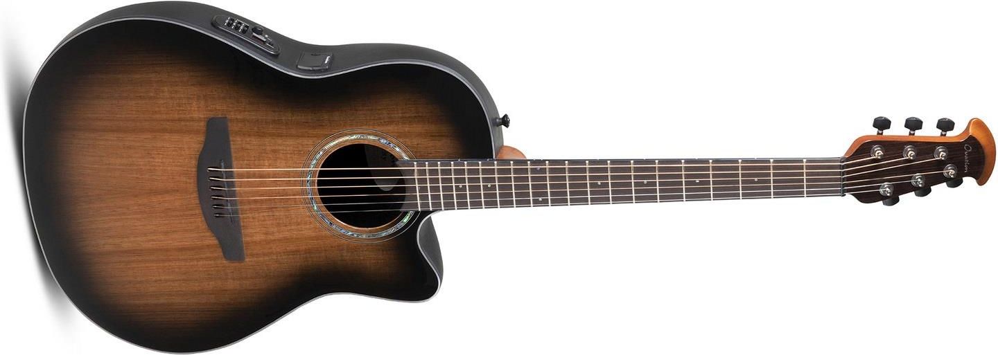 Ovation Celebrity Standard Plus Mid Cutaway Blackwood Burst - Ceny i ...