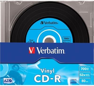 Nośnik danych PŁYTA VERBATIM CD-R VINYL PRINTABLE 700MB - Opinie i ceny ...