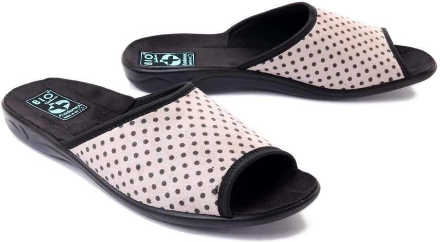 ADANEX 28190 SAK1NN SARA beżowy/czarny, kapcie damskie - Ceny i opinie ...