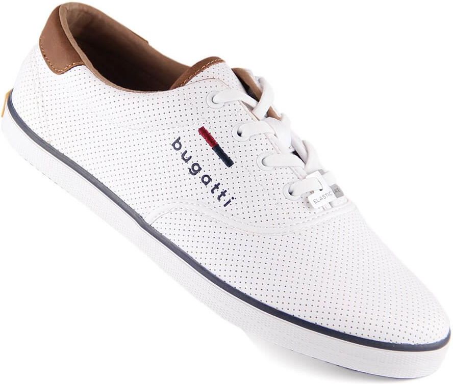 Buty sportowe trampki męskie białe Bugatti LL153144 - Ceny i opinie ...