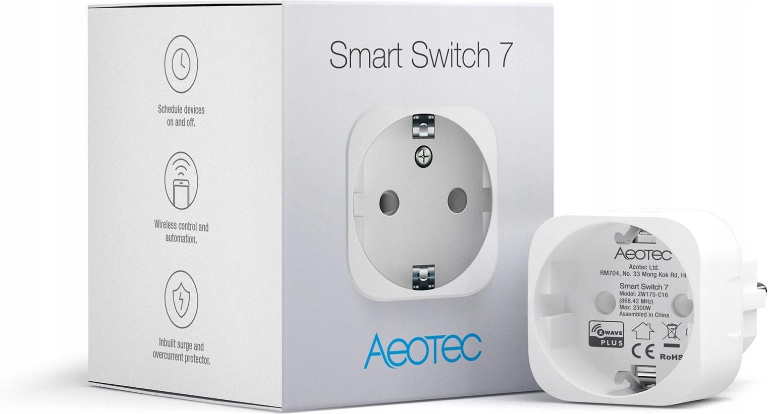 System domotyki AEOTEC Smart Switch 7 Z-Wave Plus - Opinie i ceny na ...