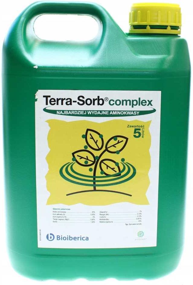 Nawóz Terra-Sorb Complex 5L Nawóz Aminokwasy Stymulator - Ceny i opinie ...