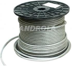 Linka lina stalowa PCV FI2mm splot 6x7 1m - Opinie i ceny na Ceneo.pl