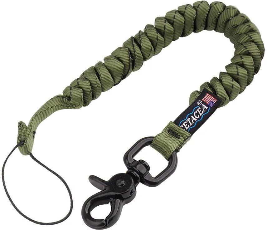 Cetacea Tactical Smycz Taktyczna Trigger Snap Covered Mini Coil Tether ...