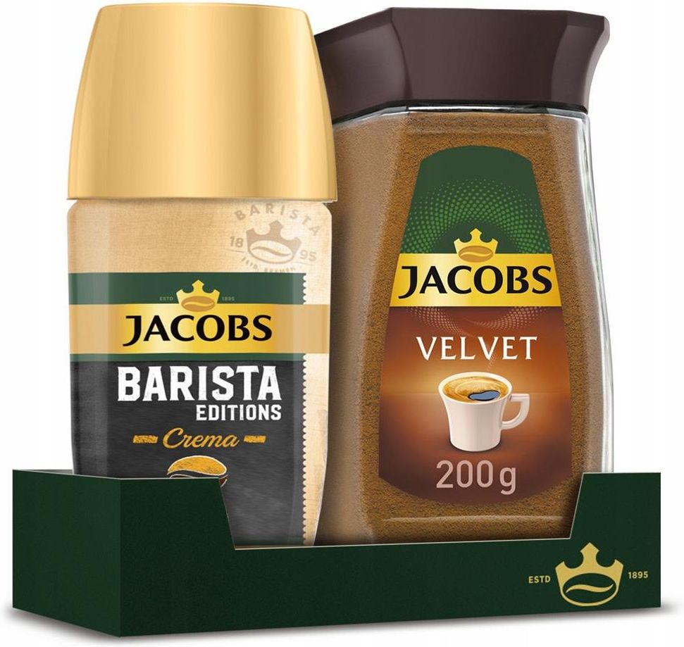 Kawa Jacobs Rozpuszczalna Barista Crema Velvet - Ceny i opinie - Ceneo.pl