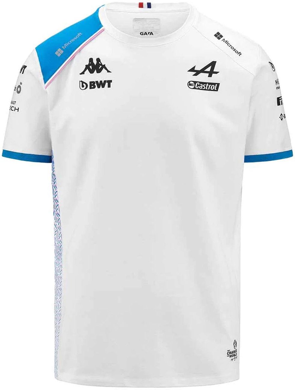 Koszulka T-shirt męska Fan Team white Alpine Racing F1 2023 - Ceny i ...