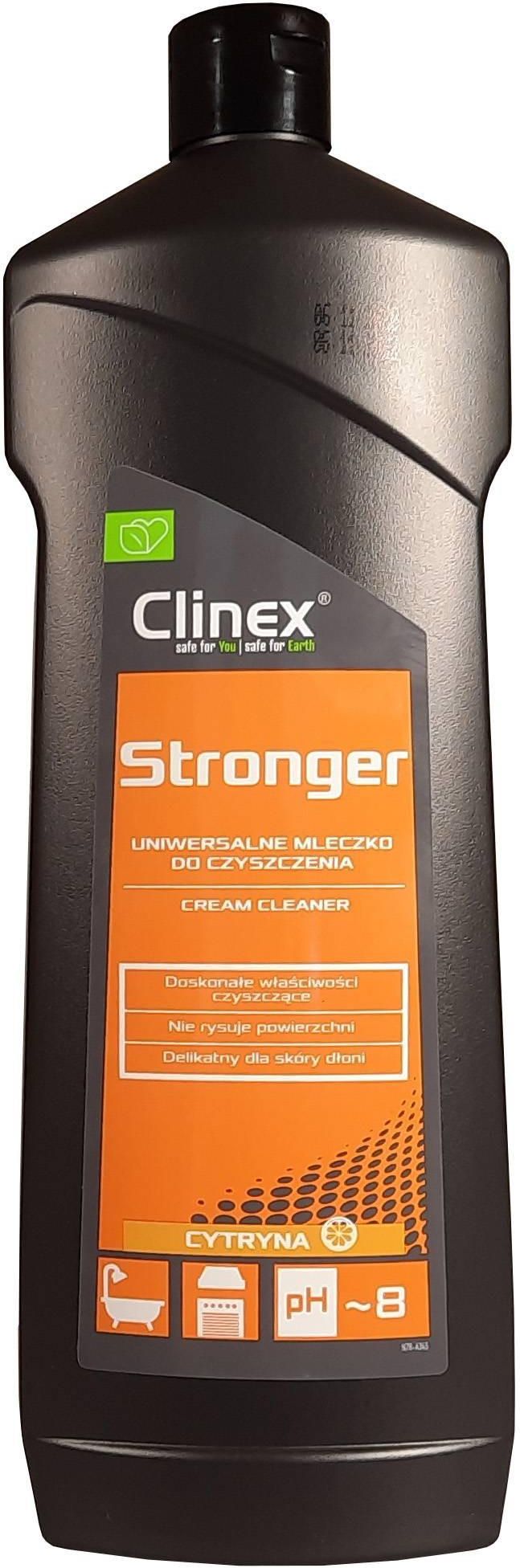 Mleczko do czyszczenia powierzchni CLINEX Stronger 750 ml - Opinie i ...