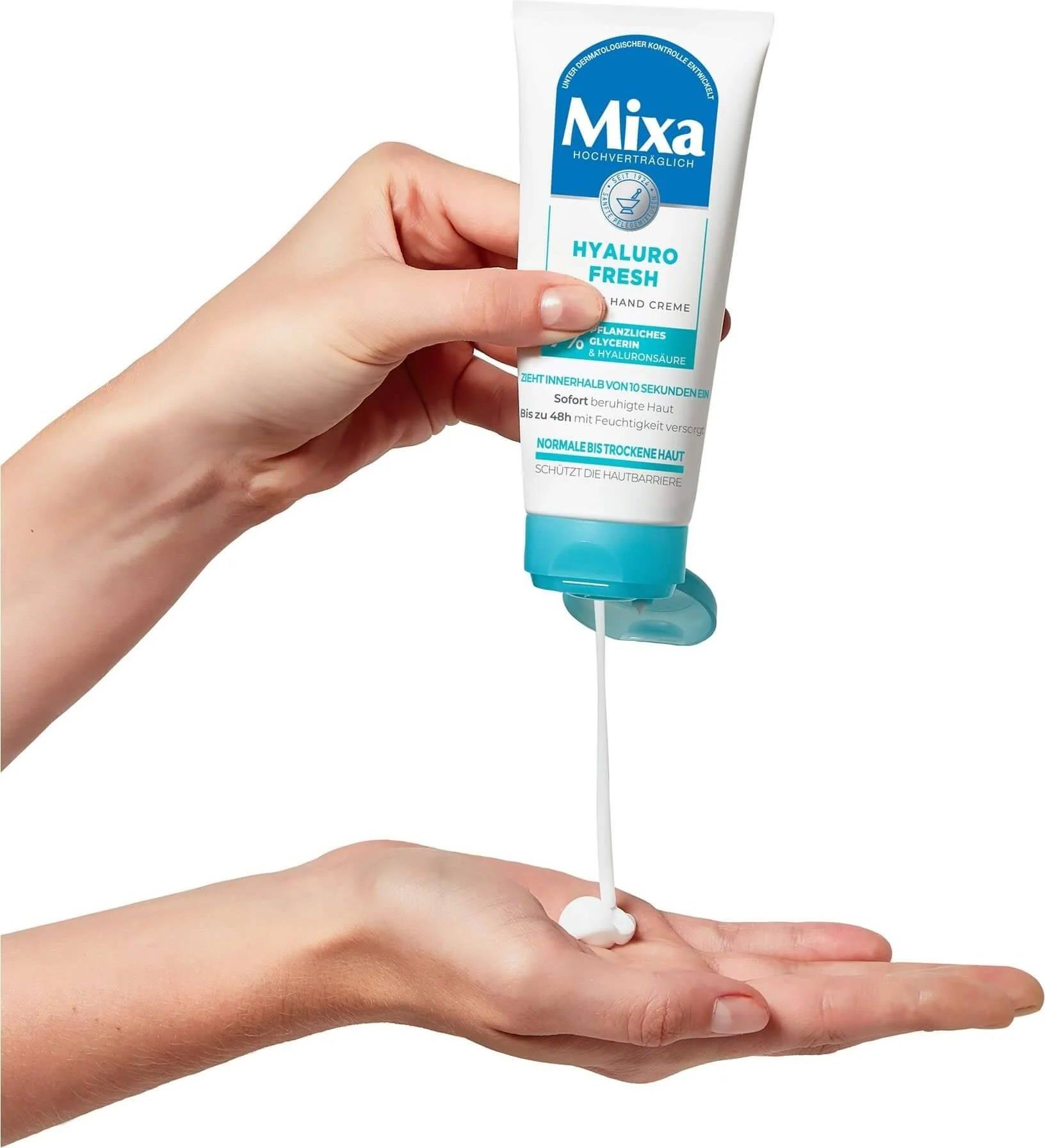 Mixa Hyaluro Fresh Krem do rąk 100ml - Opinie i ceny na Ceneo.pl