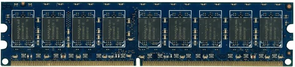 Pamięć RAM Nanya DDR2 1GB 667MHz CL5 ECC (NT1GT72U8PA1BY3C) - Opinie i ...
